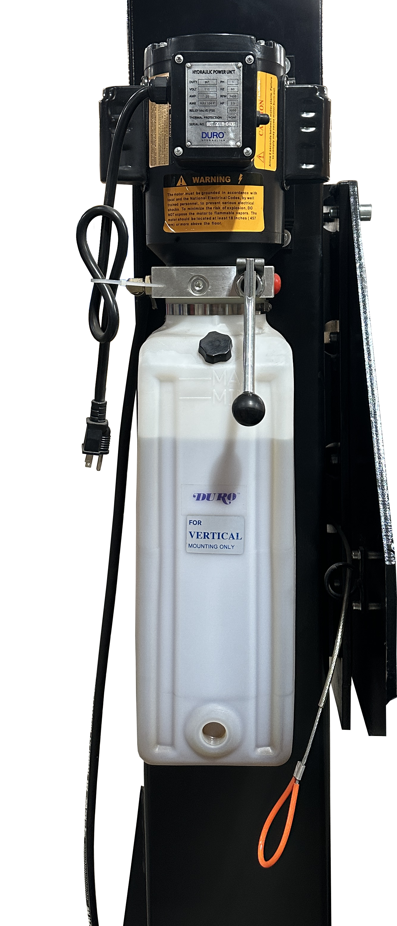 SINGLE POST STORAGE LIFT – Tuxedo Automotive Equipment